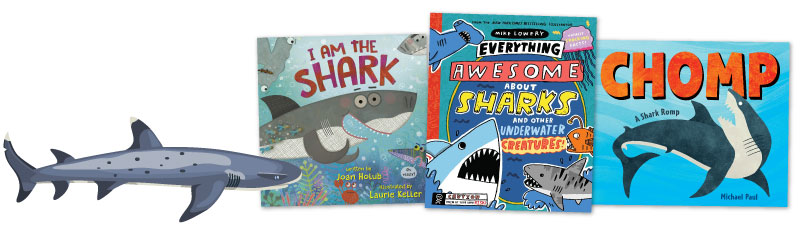 20 Titles for Young Readers Excited About Shark Week | School Library ...